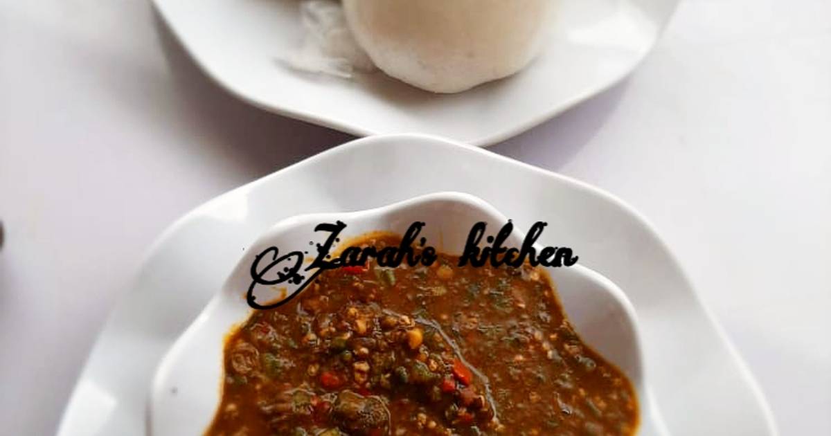 Tuwon shinkafa miya danyen kubewa girki daga Zarah Modibbo - Cookpad