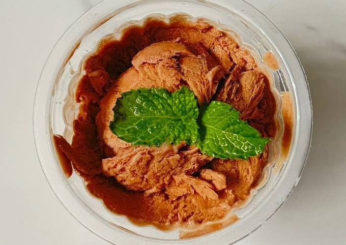 Resep Ice cream coklat homemade oleh larasvia - Cookpad