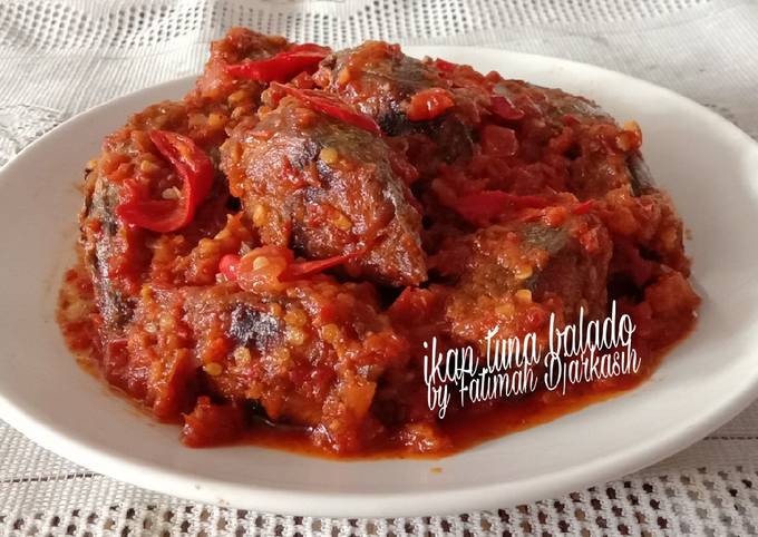 Resep Ikan Tuna Balado oleh Fatimah Djarkasih - Cookpad