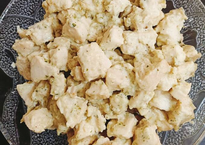 Creamy Ginger Flavoured Chicken Chunks Recipe by Umme Ahmad - Cookpad