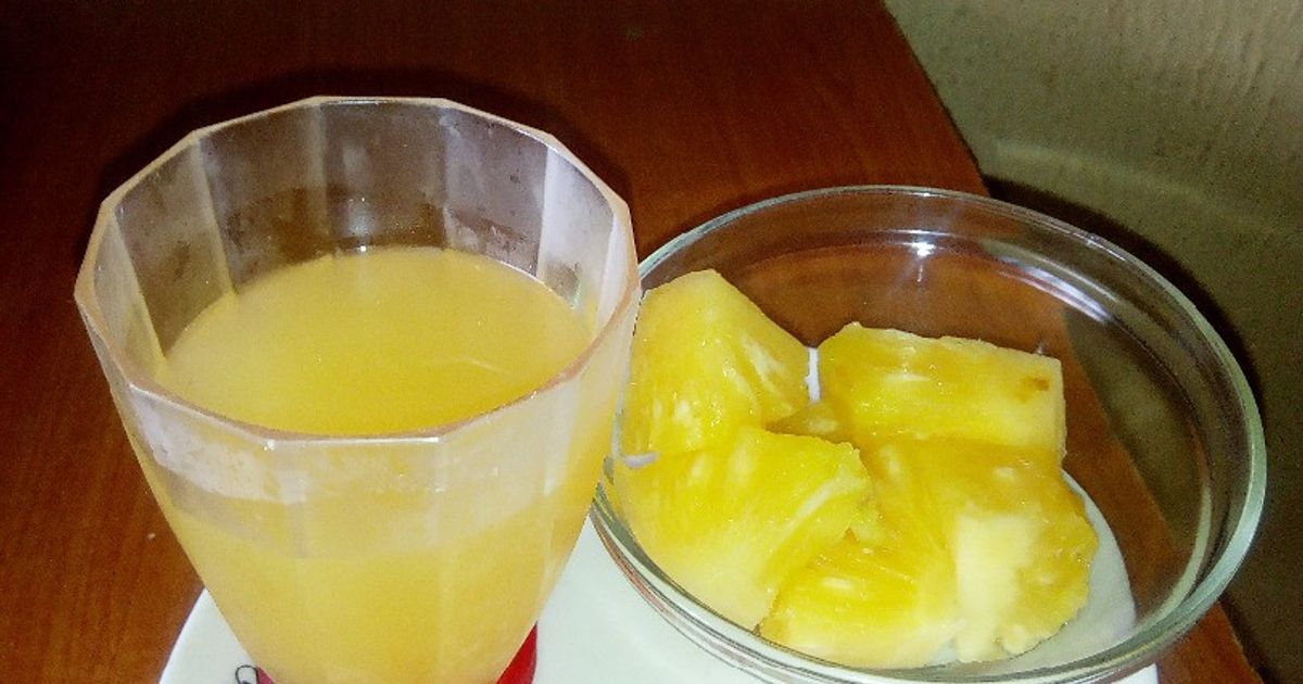 Pineapple Juice Recipe by Efosa (Mejs Catering) Abj Mom39 - Cookpad