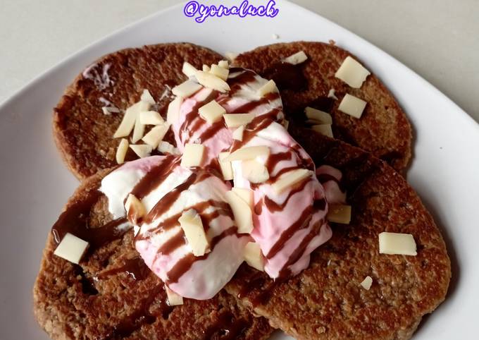 Resep Banana Out Pancake oleh Yonaluck - Cookpad