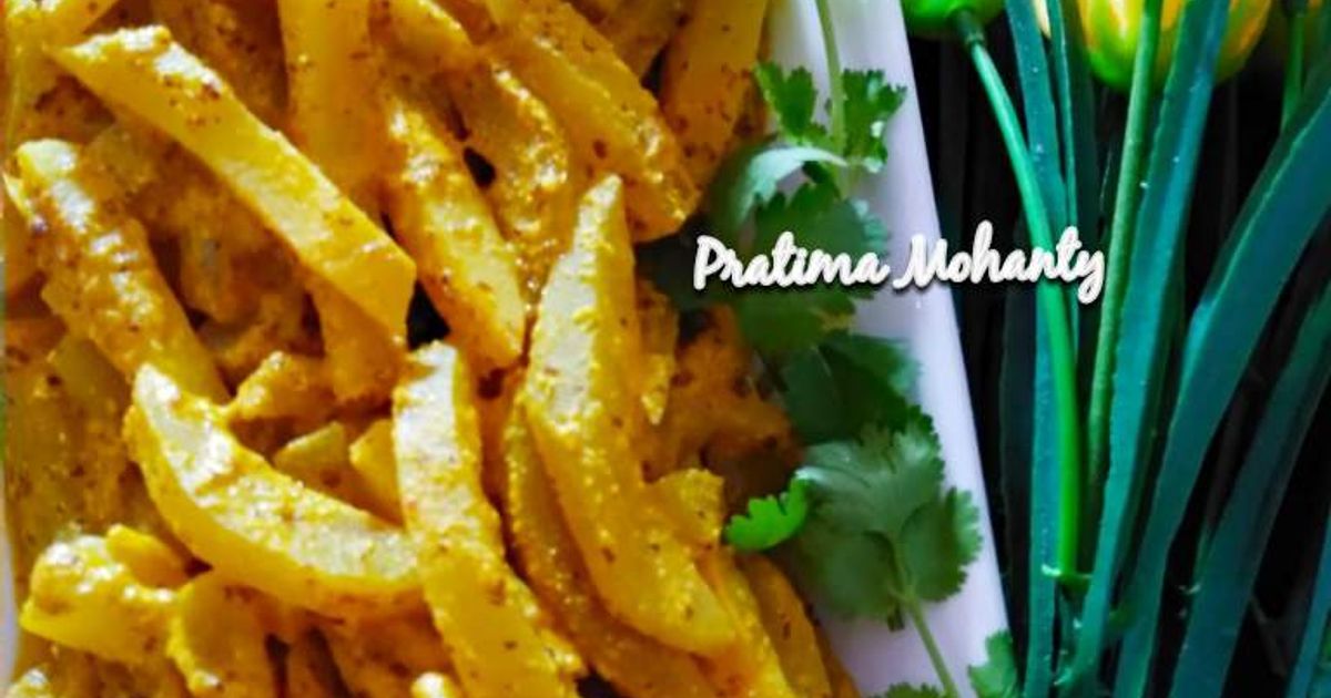 Lau Besara(bottle Gourd With Mustard Poppy Seeds Paste) Recipe by ...