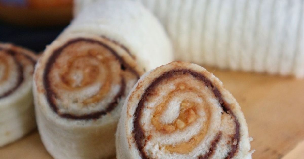 Resep Roti Gulung Cokelat Kacang oleh Fauzia Okwira Asril - Cookpad