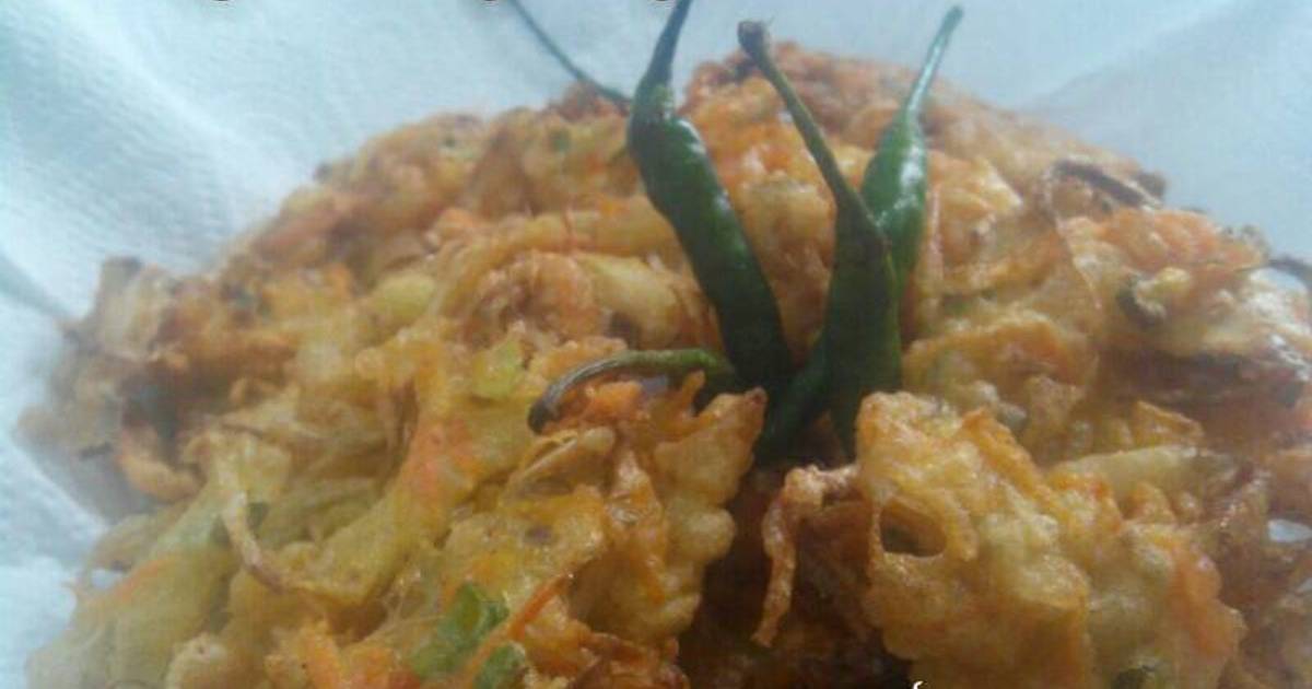 Resep Kue Hongkong/Weci/Bakwan Sayur/Ote-ote/Bala-bala (Eggless but ...