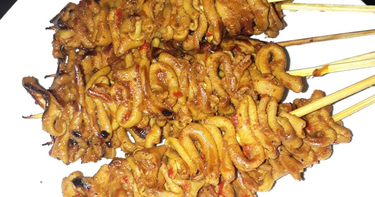 Resep Sate Usus Ala Angkringan oleh aenil wafiroh - Cookpad