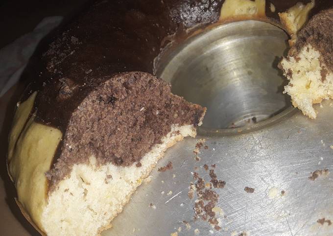 Torta marmolada Receta de Malvina Aguirre- Cookpad