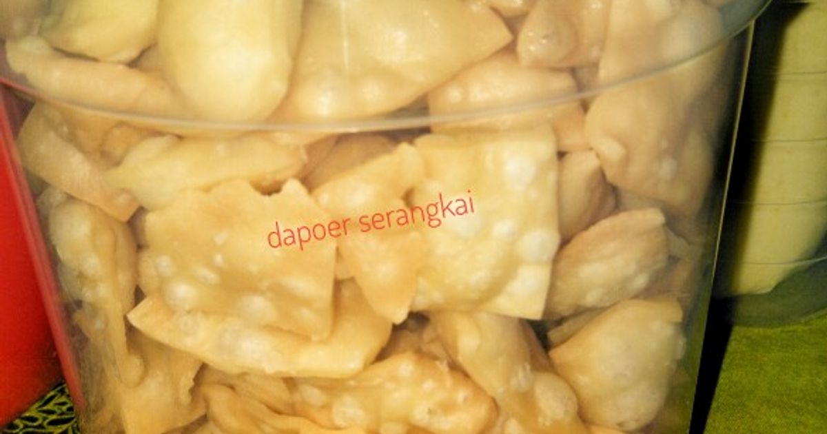 Resep Krupuk Pangsit oleh Andhira Amir - Cookpad