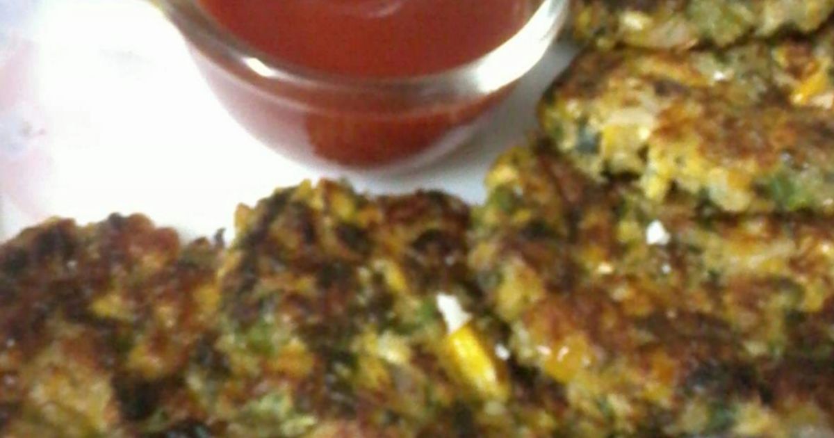 Methi And Corn Fritters Recipe by Zarna B V - Cookpad