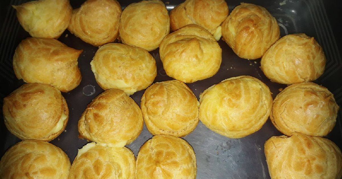 Resep Sus Vanilla 'Choux Pastry With Vla' oleh Nuri Hidayat Susanti ...