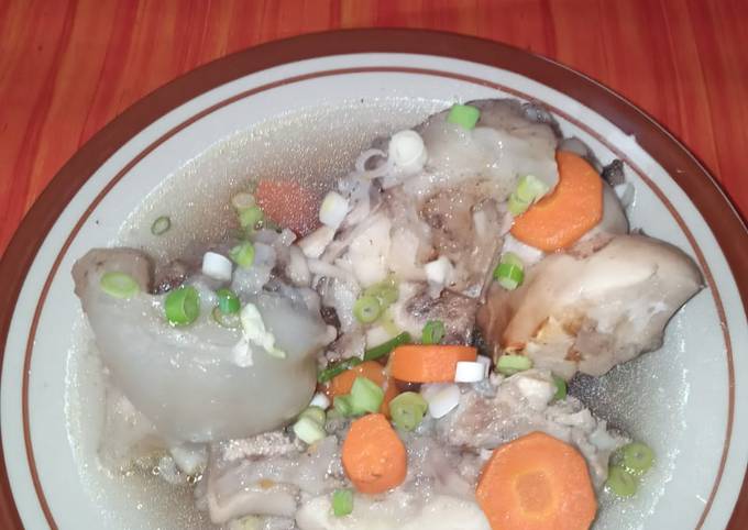 Resep Sop kaki sapi oleh Fitri Yani - Cookpad