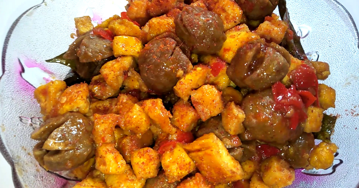 Resep Cemilan Tahu Bakso Sapi Pedas Manis oleh Neng lisna 🍴🍳 - Cookpad