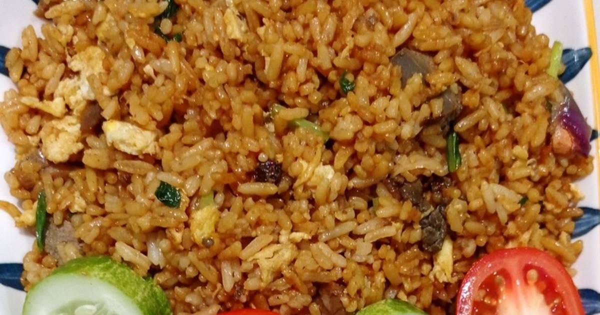 418 resep nasgor kambing enak dan mudah - Cookpad