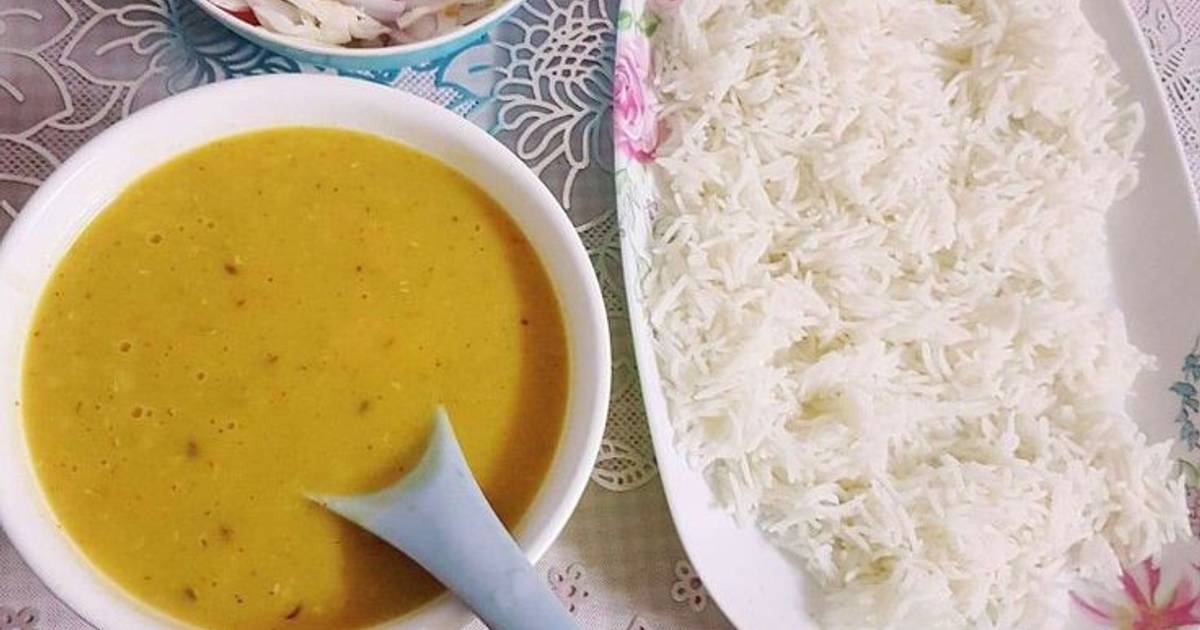 Dal chawal Recipe by Pari Goyal - Cookpad