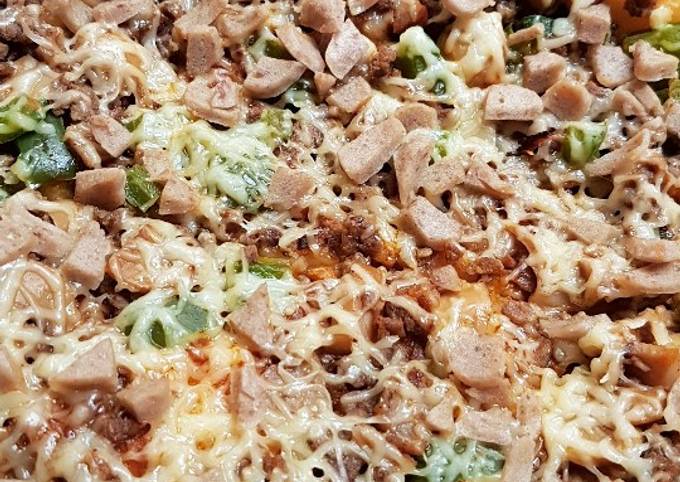 Resep Pizza Teflon Homemade oleh Felicia Halim - Cookpad