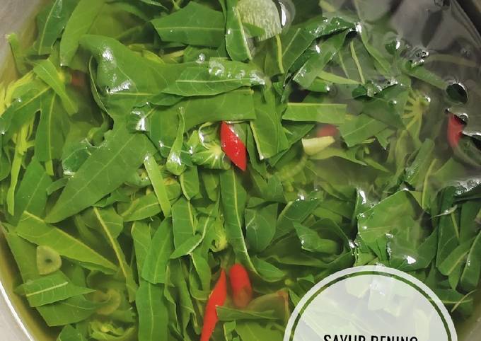 Resep Sayur bening daun singkong oleh Icka Priantina - Cookpad