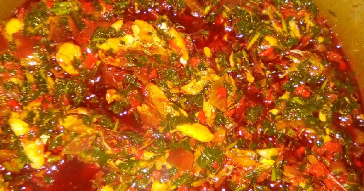 Green (Efo) and rice Recipe by Elizabeth - Abujamom - Cookpad