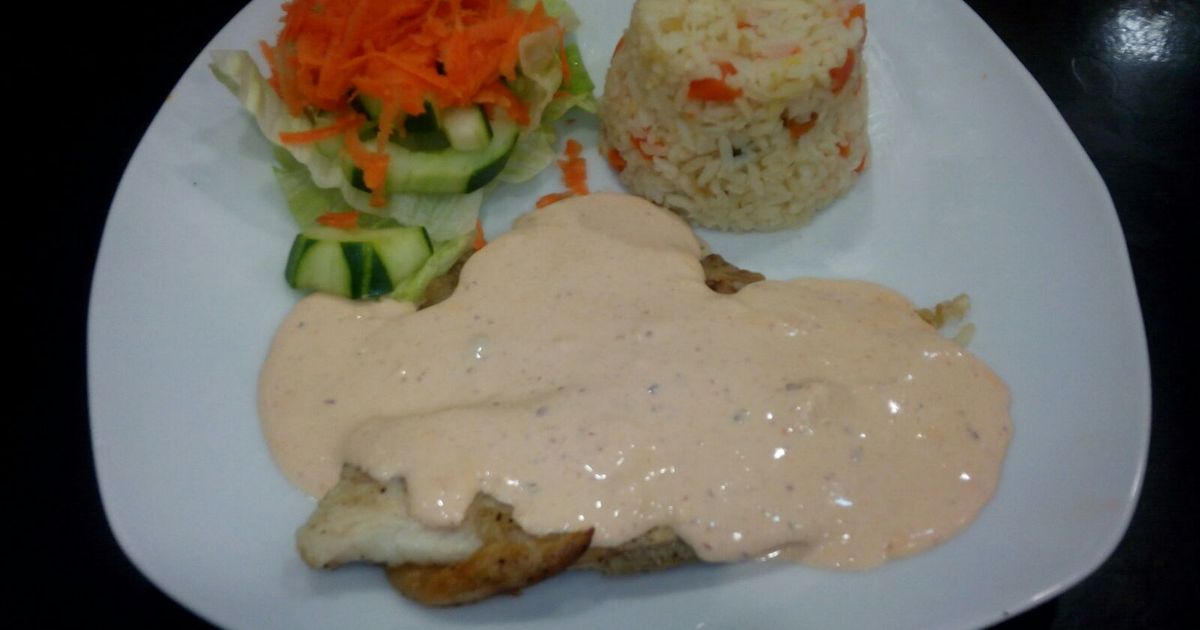 Filete De Pescado En Crema De Chipotle Receta de noecito2006- Cookpad