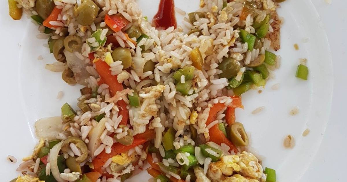 Arroz salteado con verduras - 633 recetas caseras- Cookpad