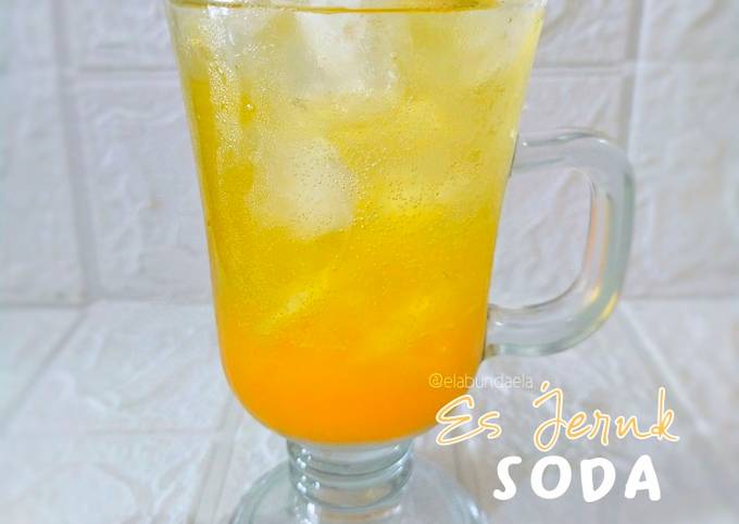 Resep Es Jeruk Soda oleh Bunda Ela - Cookpad