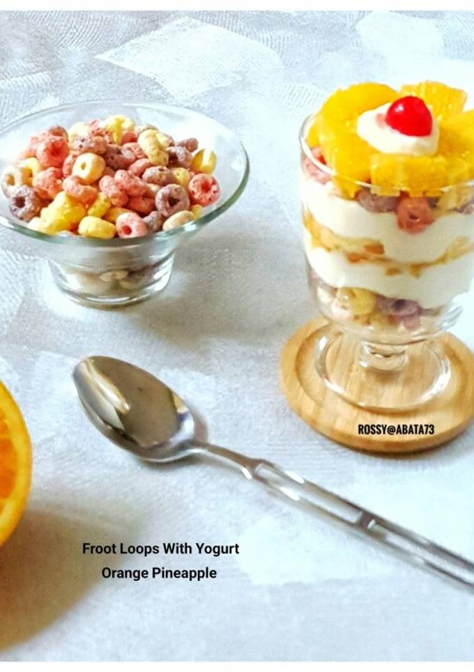 Resep Froot Loops With Yogurt Orange Pineapple oleh Rossy Anna Oktavia ...