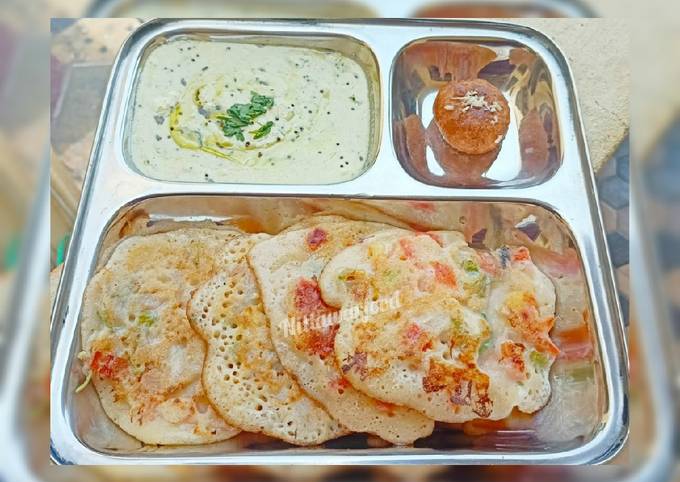 Mini uttapam recipe Recipe by Sakshi Nillawar - Cookpad