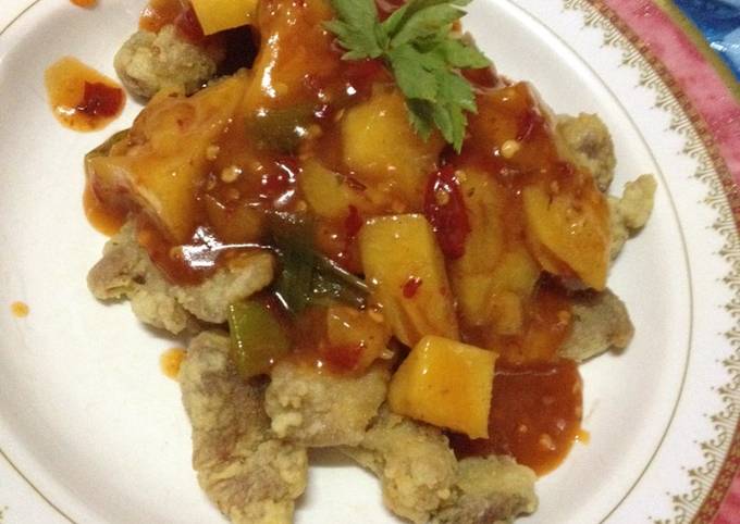 Resep Sapi Kuluyuk Pedas Manis oleh Yuchan Kitchen - Cookpad