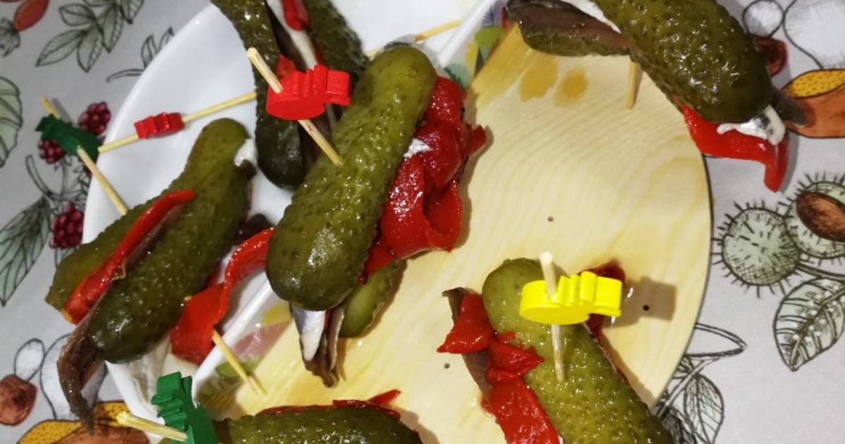 Banderillas matrimonio Receta de Zaira- Cookpad