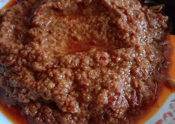 Resipi Sambal Tumis Budu oleh Haiza💜 - Cookpad
