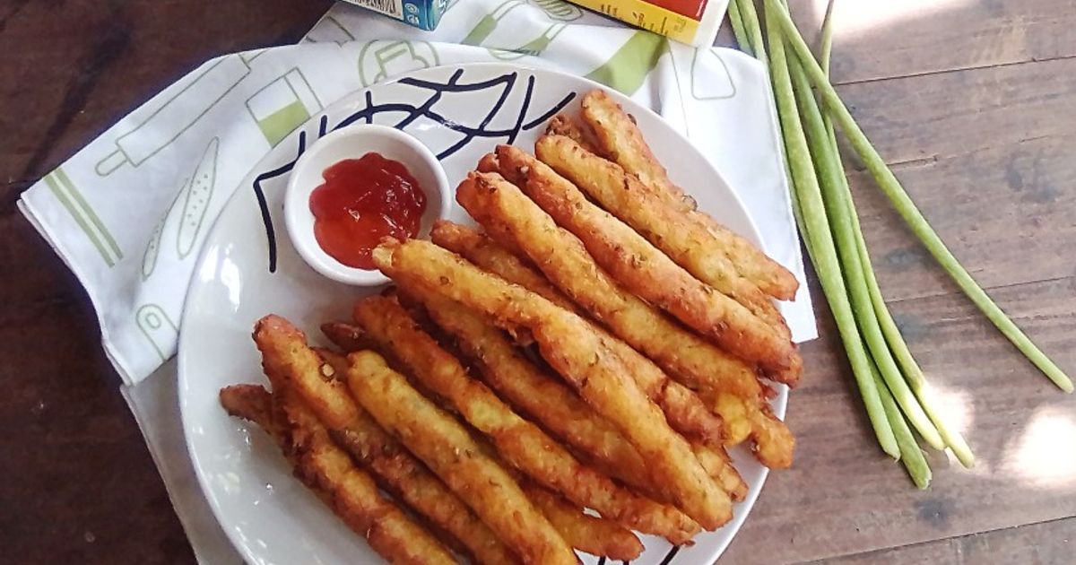 Resep Stick Kentang Keju N Bunga Bawang oleh Ainur Roichatin - Cookpad