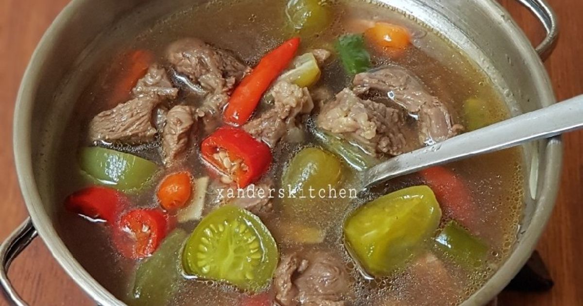 Resep asem-asem daging rumahan enak dan mudah - Cookpad