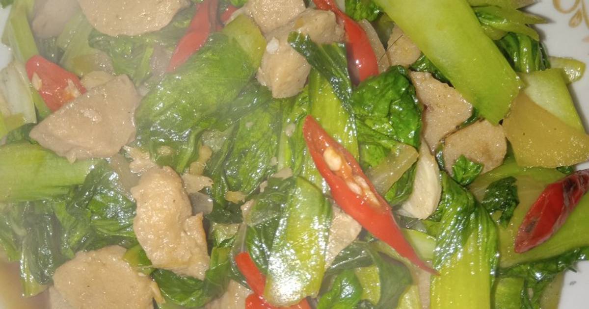Resep Tumis Pakcoy bakso sederhana oleh Dianaanggr_ - Cookpad