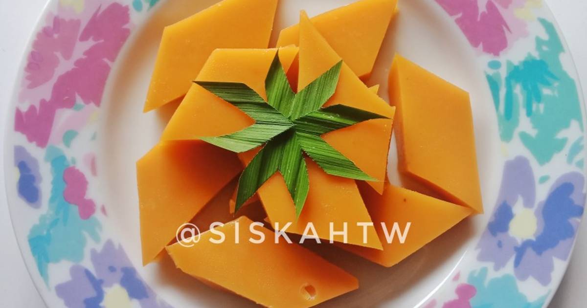 Resep Agar-agar Labu (walo) oleh Siskah Try Wulandari - Cookpad