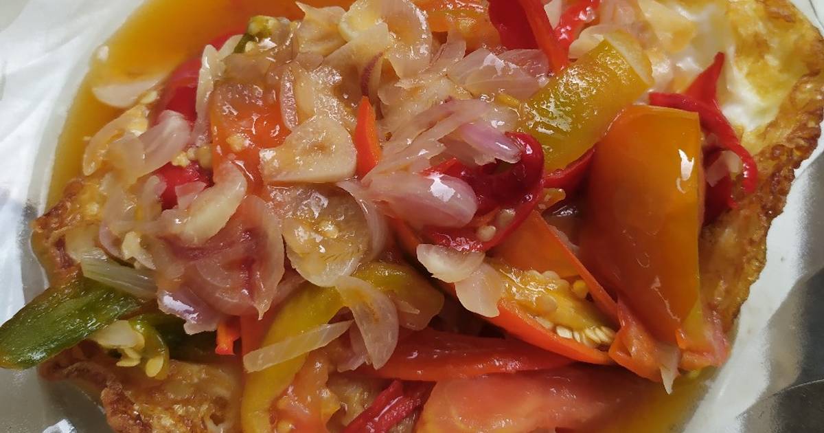 Resep Telor mata sapi saos tiram oleh wahyu hanaldi - Cookpad