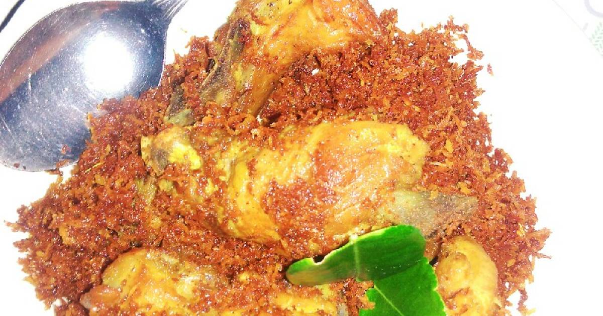 Resep Ayam Serundeng oleh tsabira - Cookpad