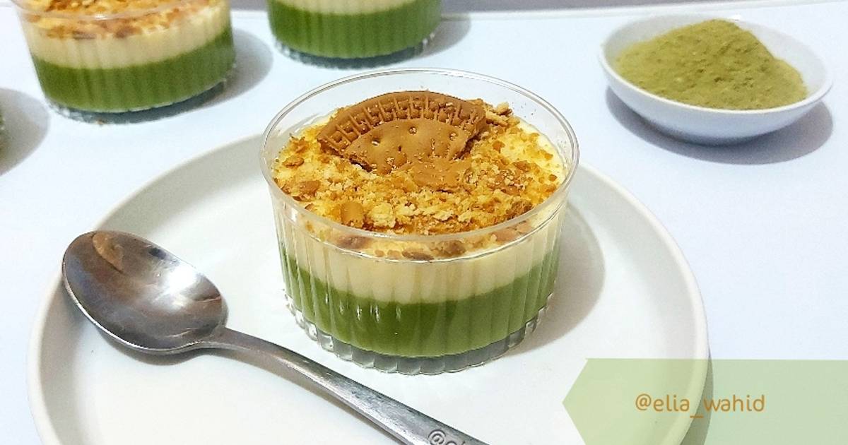 48 resep puding fla matcha enak dan mudah - Cookpad