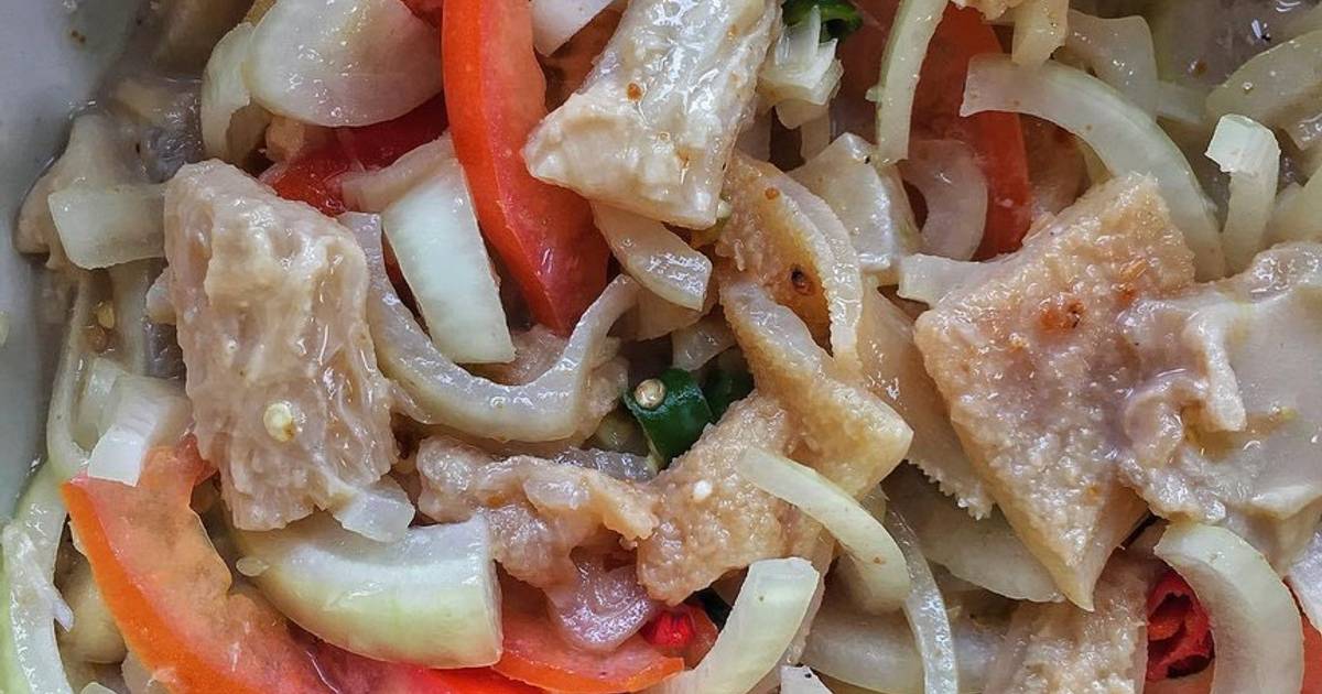 Koleksi resepi perut lembu paling sedap: Tumis, gulai, air asam dan ...