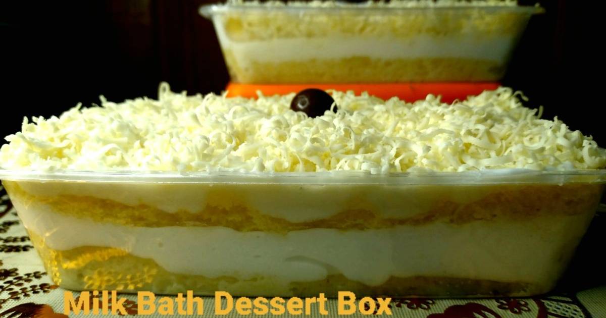 90 resep milk bath desert enak dan mudah - Cookpad