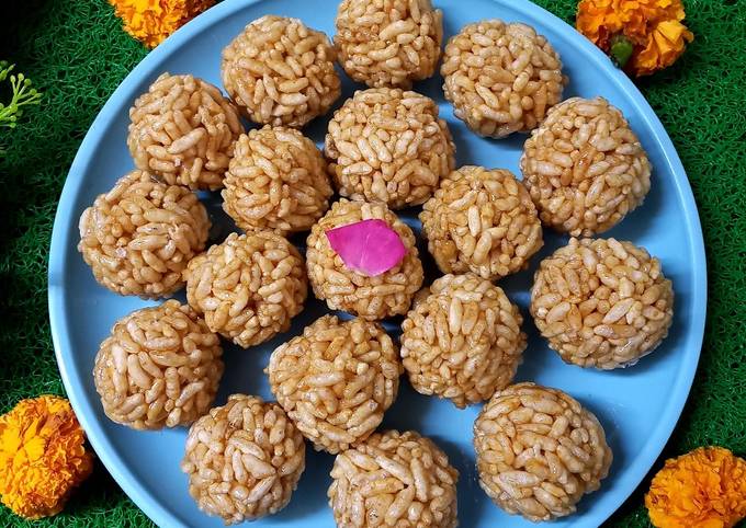 Mamra laddoo Recipe by Sneha Patel - Cookpad