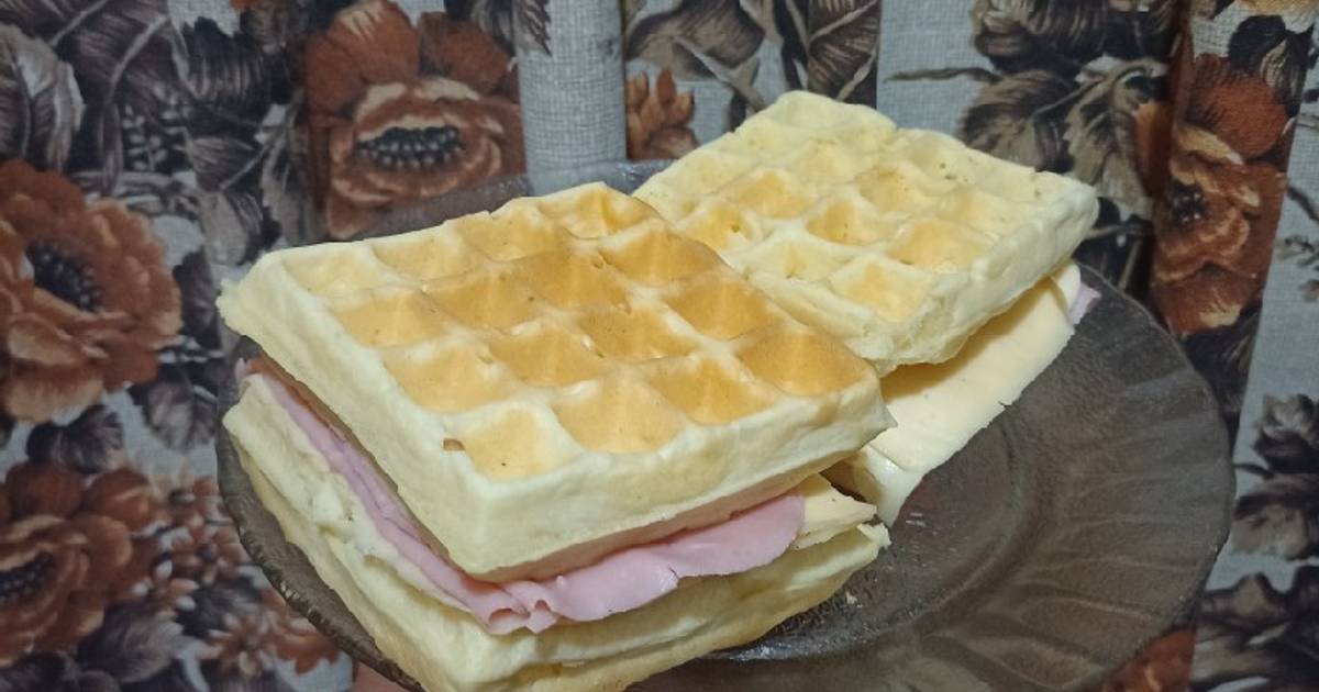 Waffles salados - 94 recetas caseras- Cookpad