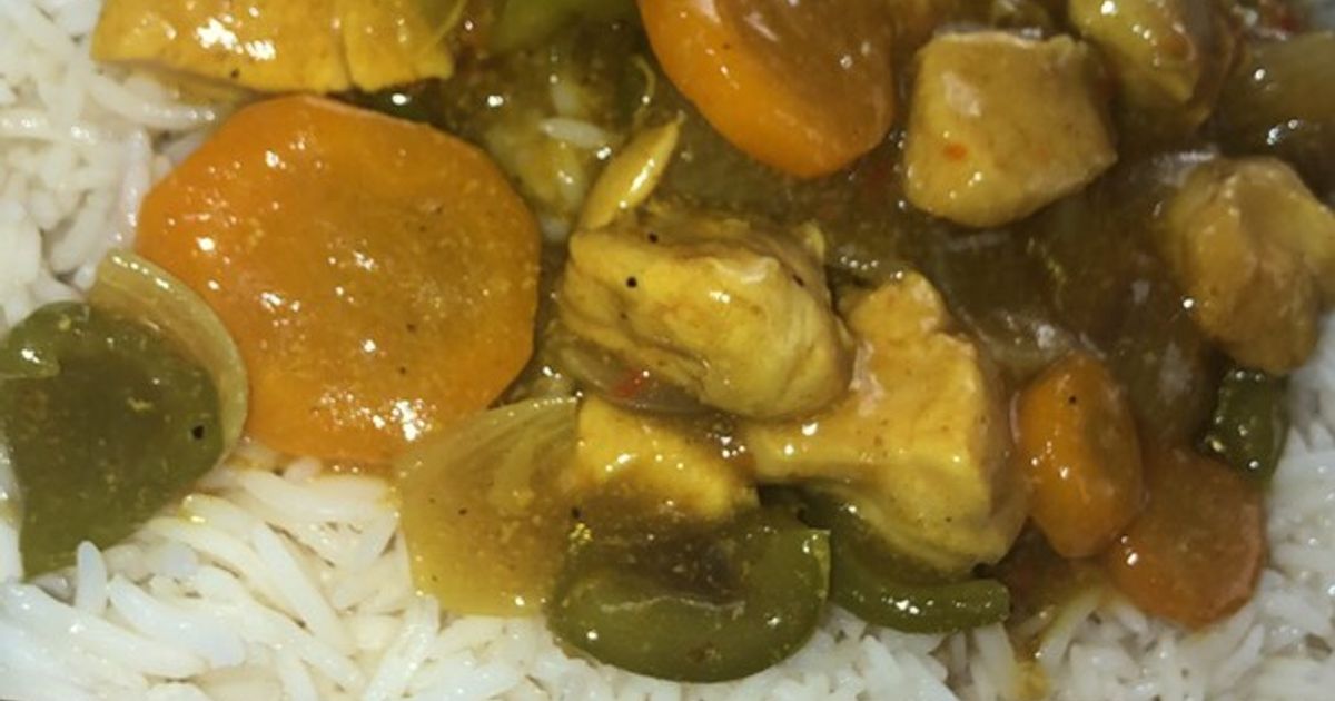 White Rice And Curry Chicken Soup Recipe by fatahiyyah imran - Cookpad