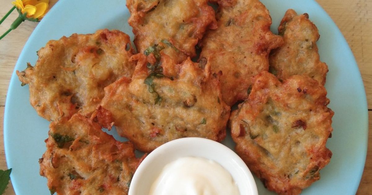 Resep Potato Fritters (Bakwan Kentang) oleh Bunda Melvy Sofia - Cookpad