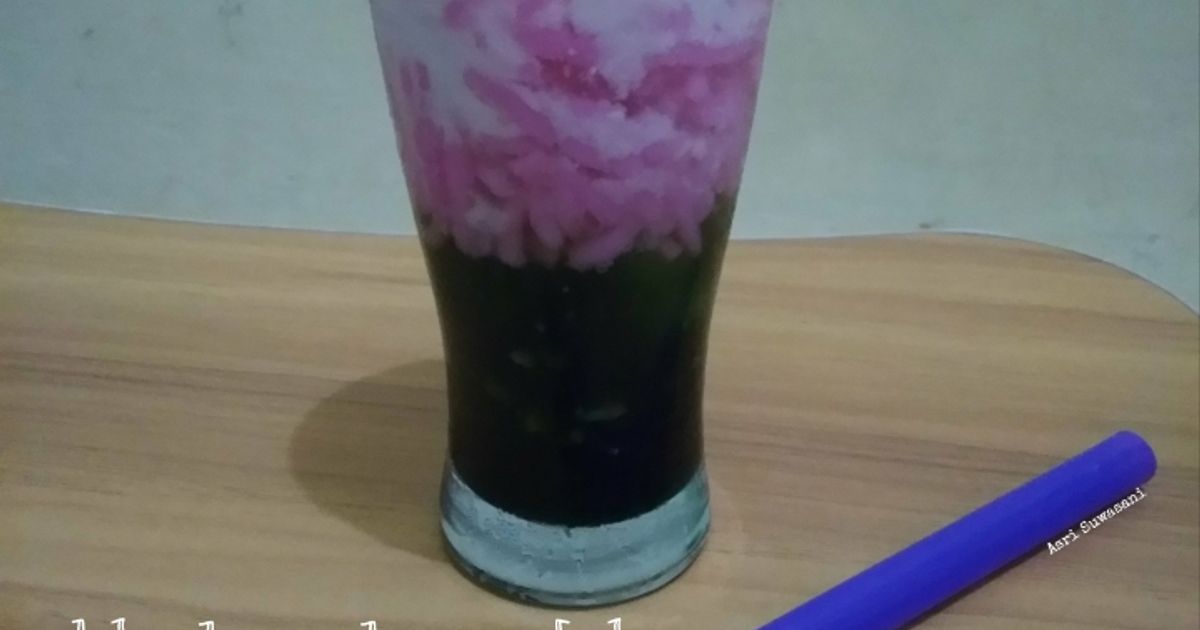 Resep Black Pink Cendol oleh Asri Suwasani - Cookpad