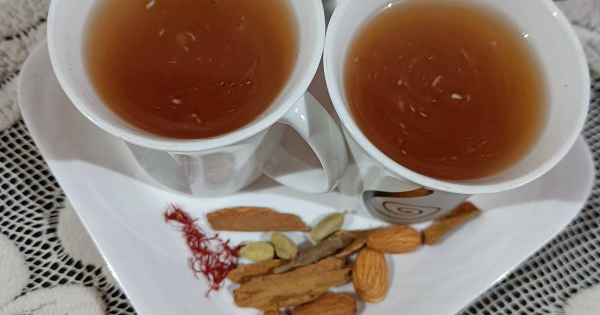 Kashmiri kehwa Recipe by Seema Sharma - Cookpad