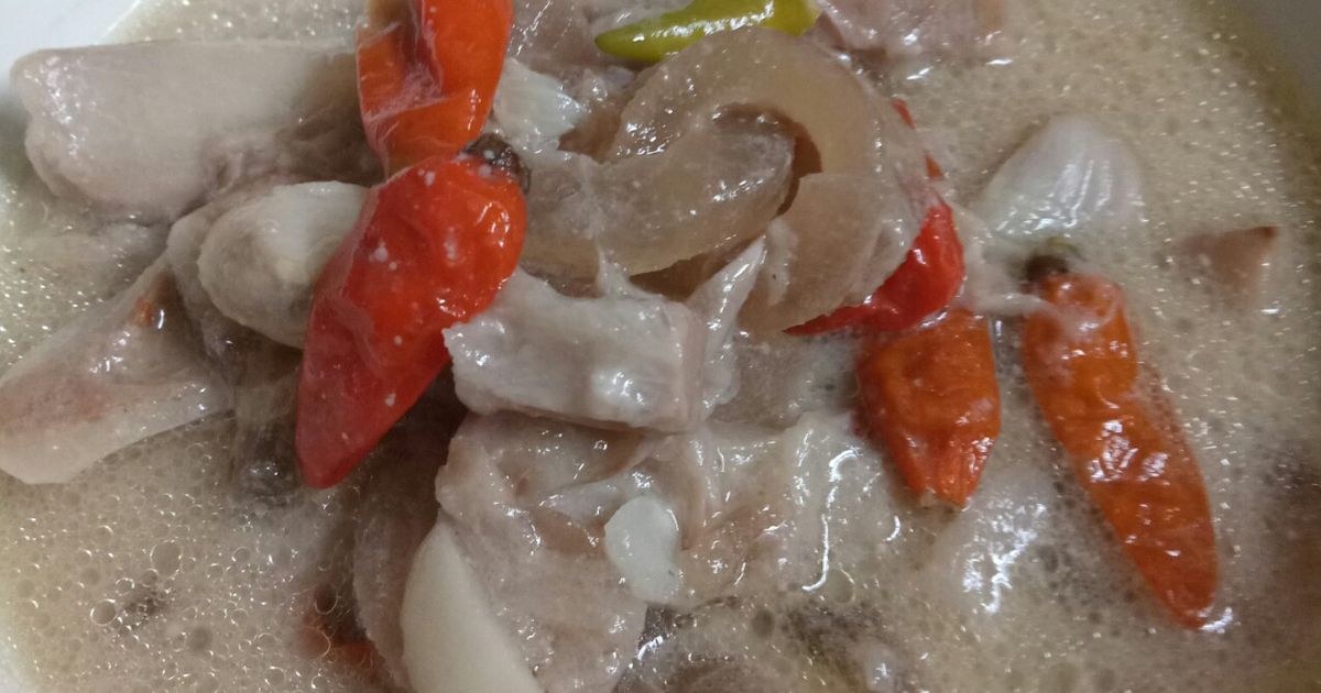 Resep sayur lombok kikil rumahan enak dan mudah - Cookpad