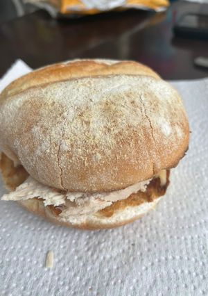 Pan Con Pollo Receta de gustoporcomer- Cookpad