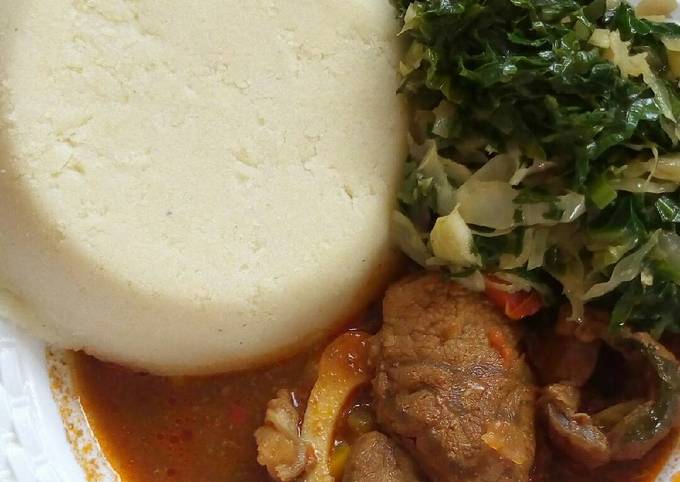 Ugali Beef Stew Recipe By Emmis Emma Cookpad
