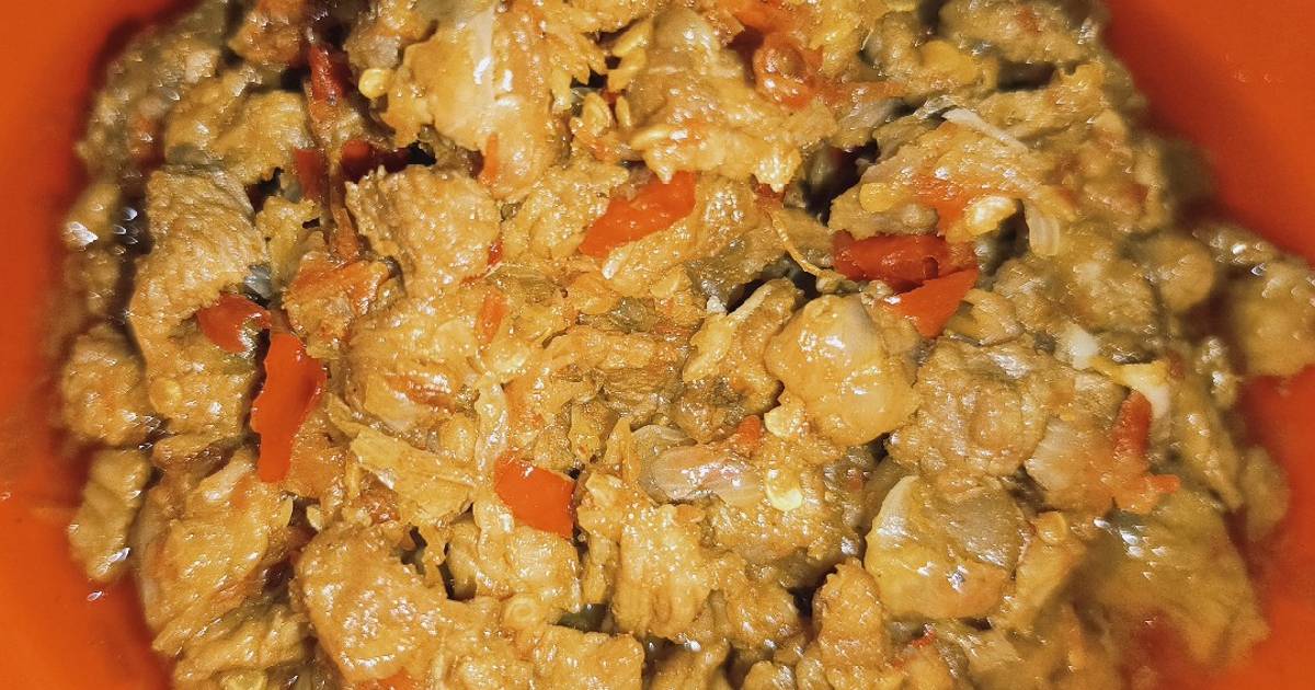 Resep Sambal Goreng Pedas (Daging Sapi) oleh Malti - Cookpad
