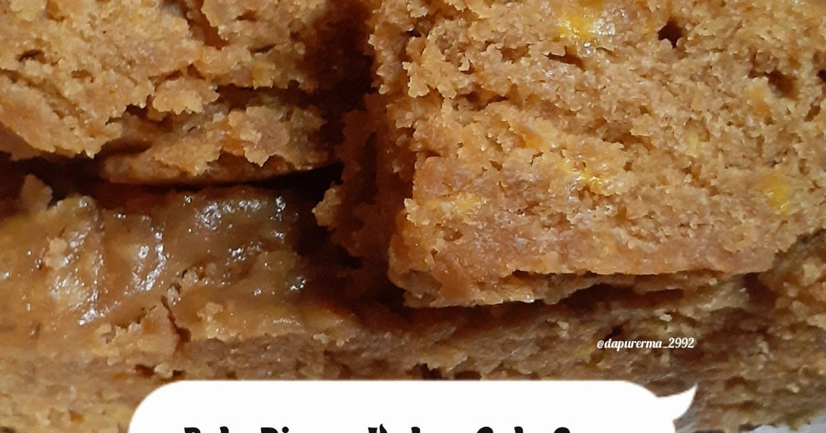 Resep 27. Bolu Pisang Kukus Gula Aren (Takaran Gelas) oleh Erma ...