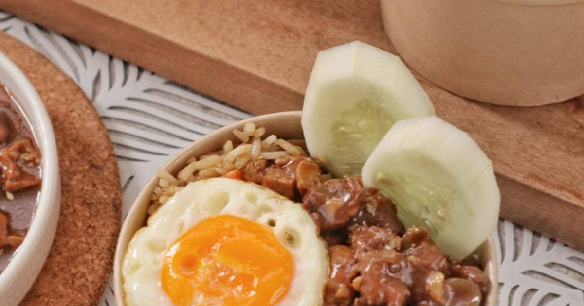 218 resep nasi rice bowl ayam wijen enak dan mudah - Cookpad